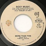 More Than This by Roxy Music - 1982 Hit Song - Vancouver Pop Music ...