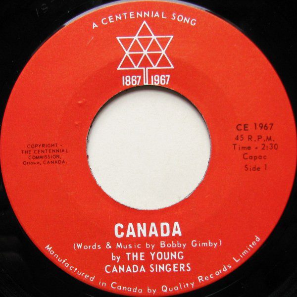 Canada by The Young Canada Singers - 1967 Hit Song - Vancouver Pop ...