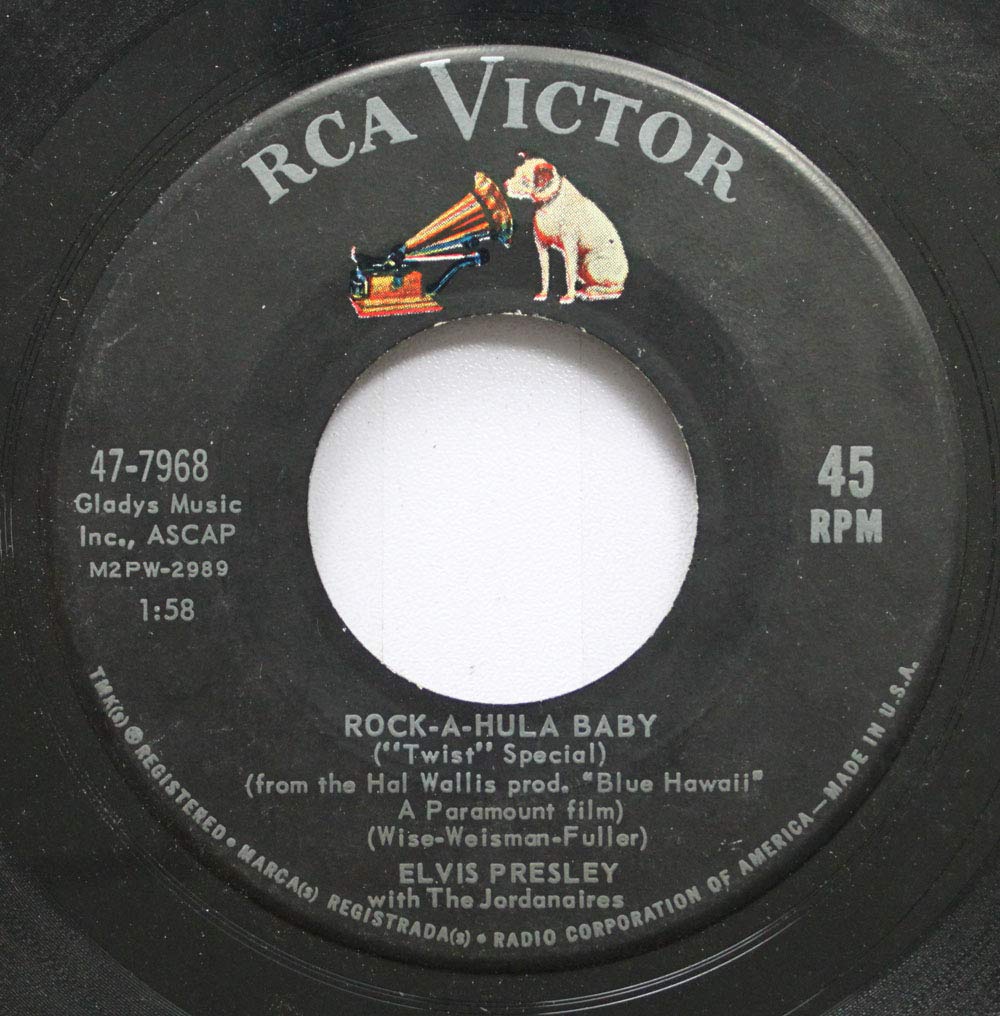 Rock-A-Hula Baby by Elvis Presley - 1962 Hit Song - Vancouver Pop Music ...