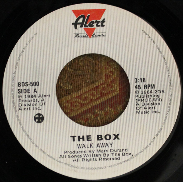 Walk Away by The Box - 1984 Hit Song - Vancouver Pop Music Signature Sounds